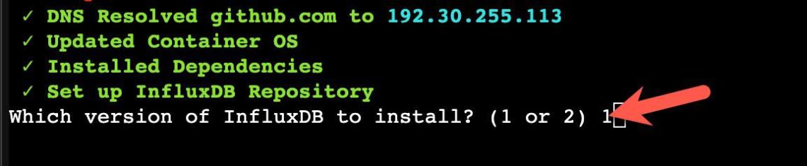 Home Assistant: Installing InfluxDB (LXC)