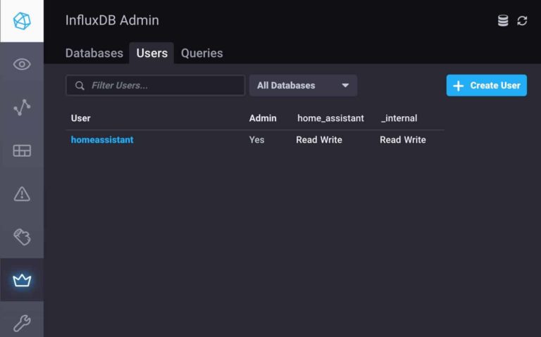 Home Assistant: Installing InfluxDB (LXC)