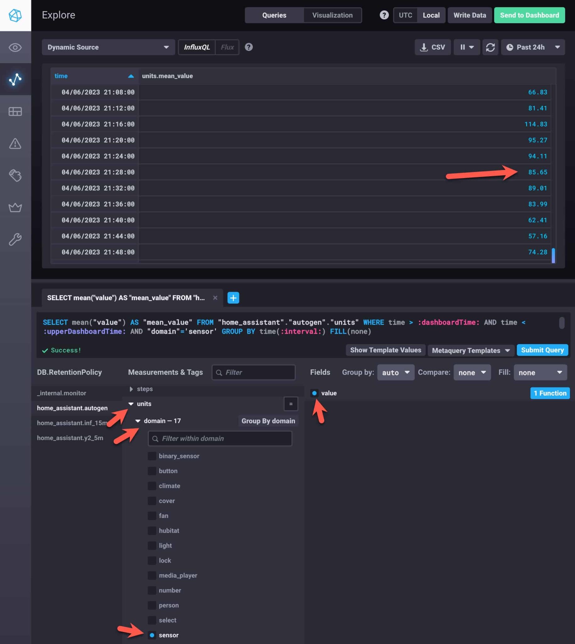 Home Assistant: Installing InfluxDB (LXC)