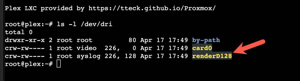 proxmox: Install Plex LXC with HW Transcoding/HDR Tone Mapping
