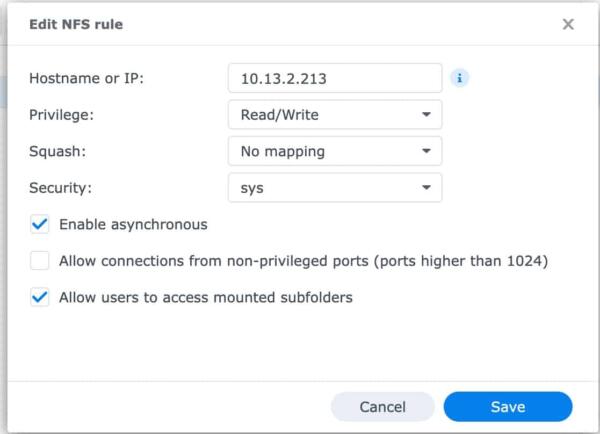 How To: Setup Synology NFS for Proxmox Backup Server Datastore