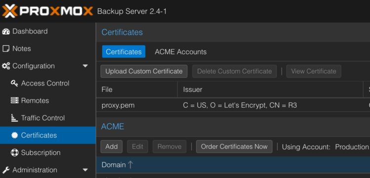 How To: Setup Synology NFS for Proxmox Backup Server Datastore