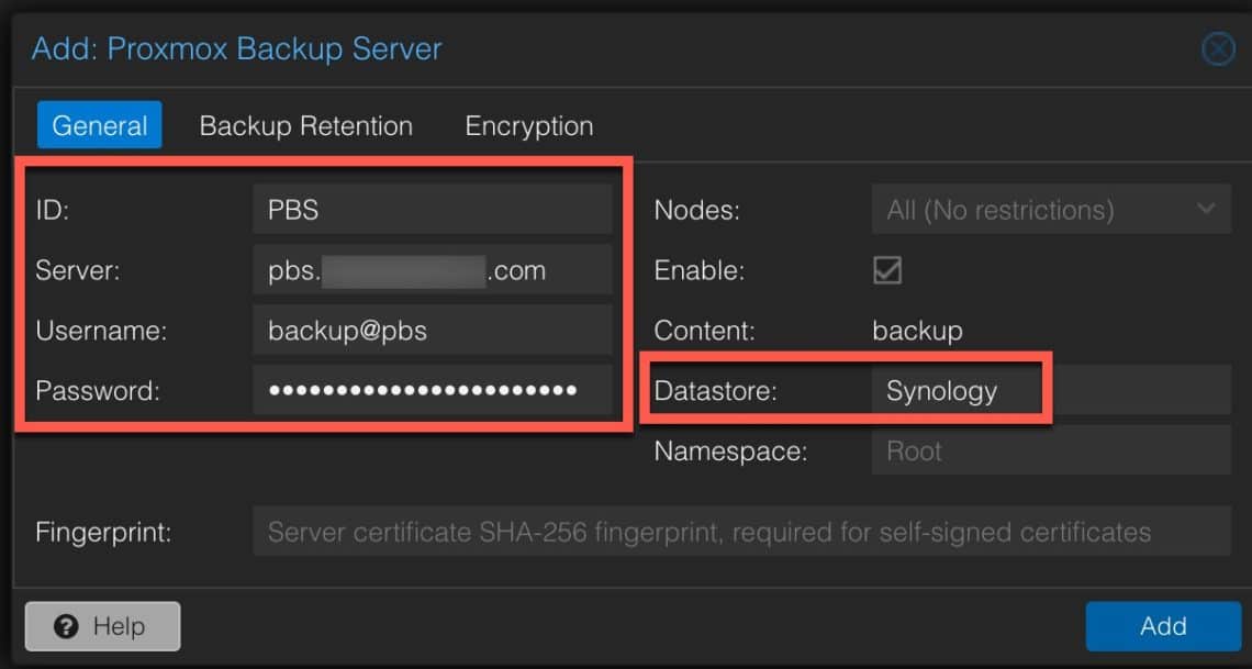 How To Setup Synology Nfs For Proxmox Backup Server Datastore Derek Seamans Tech Blog