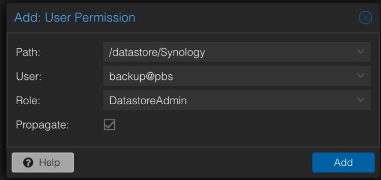 How To: Setup Synology NFS for Proxmox Backup Server Datastore