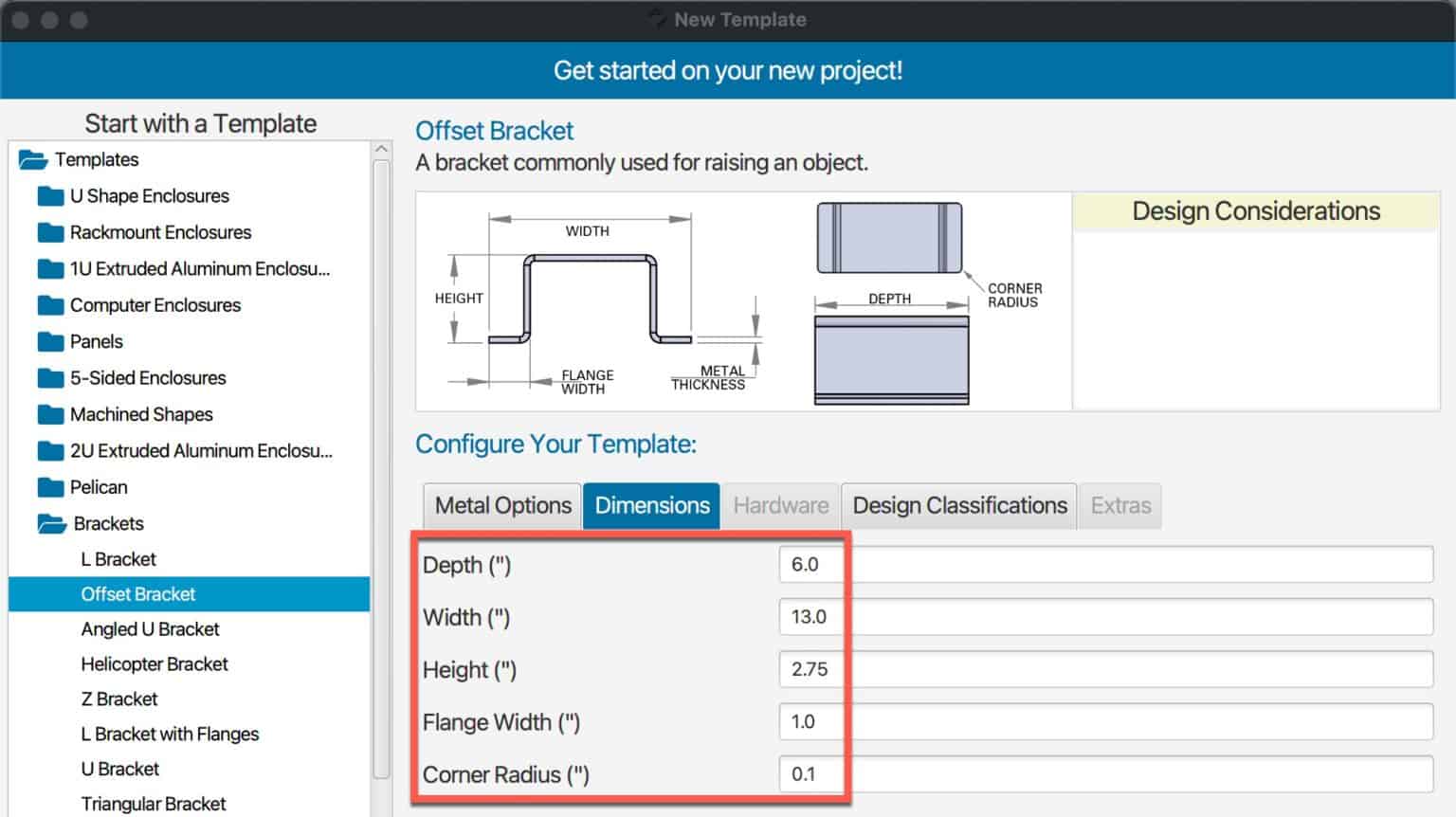 Designing your own Custom Under Desk Mounting Bracket