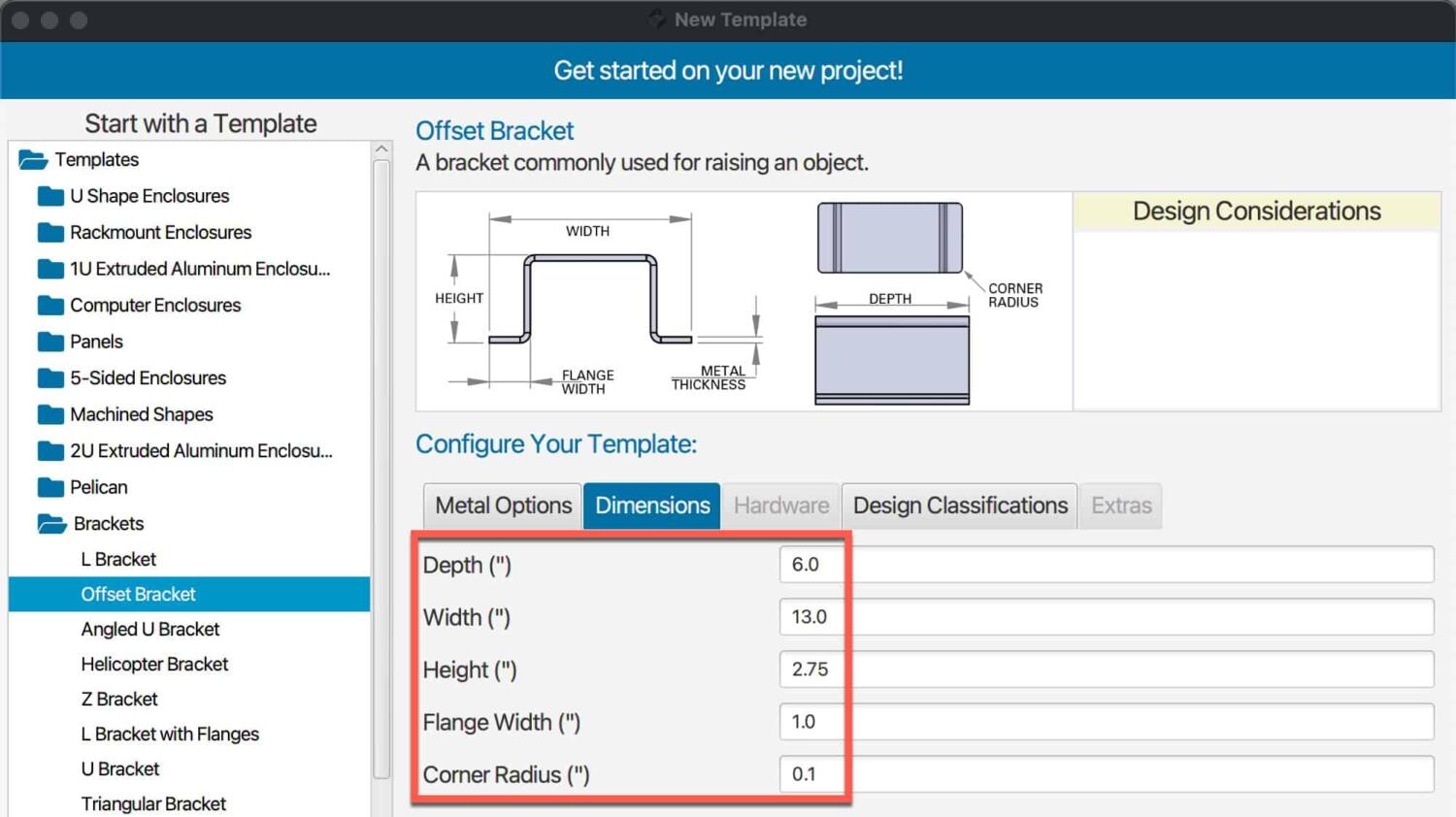 Designing your own Custom Under Desk Mounting Bracket