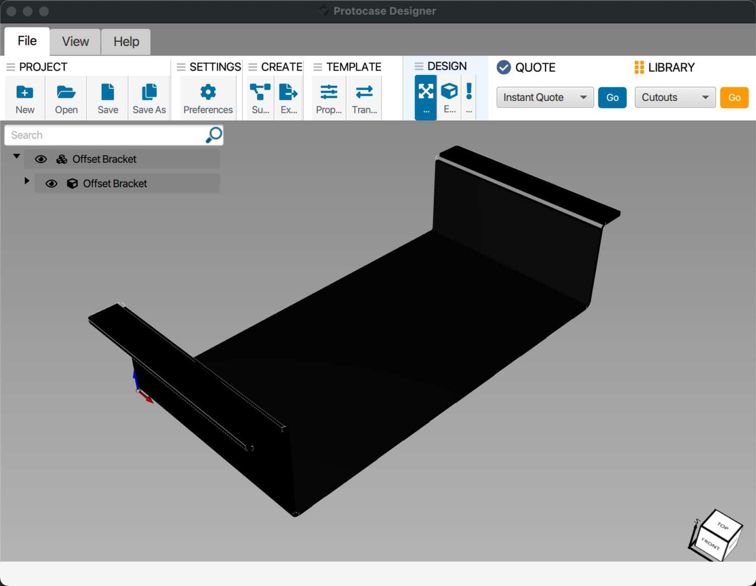 Designing your own Custom Under Desk Mounting Bracket