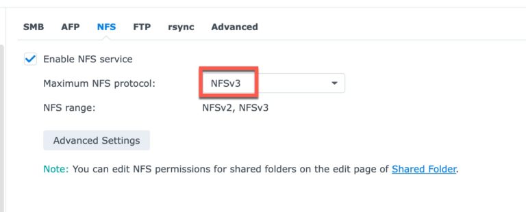 How To Setup Synology Nfs For Proxmox Backup Server Datastore