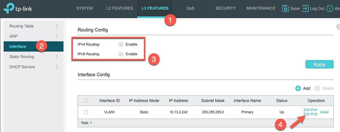 Configuring TP-Link IGMP & MLD Multicast Snooping