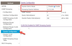 Configuring Netgear M4300 IGMP & MLD Multicast Snooping