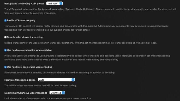 proxmox: Install Plex LXC with HW Transcoding/HDR Tone Mapping