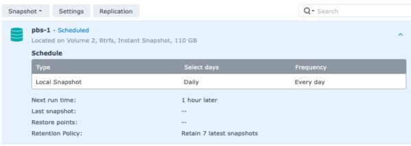 How to: Synology iSCSI LUN for Proxmox Backup Server Datastore