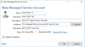 SQL 2017 Always-On AG Pt. 3: Service Accounts - Derek Seaman's Tech Blog