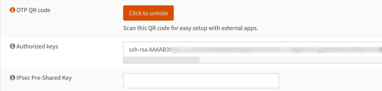 How-to: Adding SSH Keys to OPNsense - Derek Seaman's Tech Blog